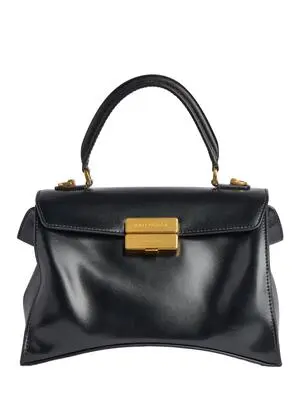 Balenciaga Hourglass Avenue Top Handle Bag Small - Black