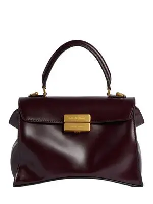 Balenciaga Hourglass Avenue Top Handle Bag Small - Red