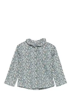 IL GUFO Shirt Classic "classic Shirt - Blue