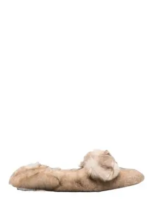 Zimmermann Ballerinas Shearling "carousel - Beige