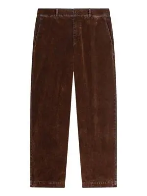 BALLANTYNE Wide Leg Trousers - Brown