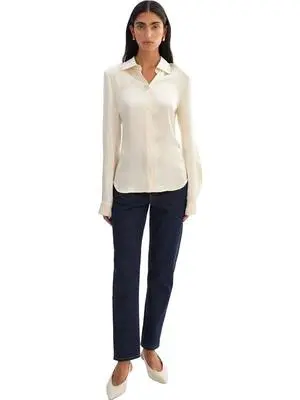 LAMARQUE Clarke | Satin Shirt - Cream