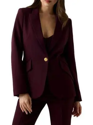 MARCIANO Jasmine Single Breasted Blazer - Dark