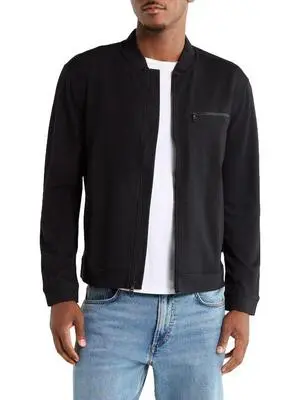 John Varvatos Kendall Bomber Jacket - Black