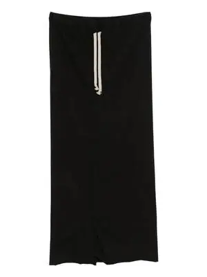 RICK OWENS Soft Edfu Mini Skirt 'black'