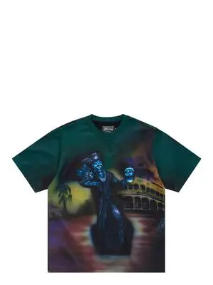 DENIM TEARS Spacebrat Baron Samedi Tee - Black