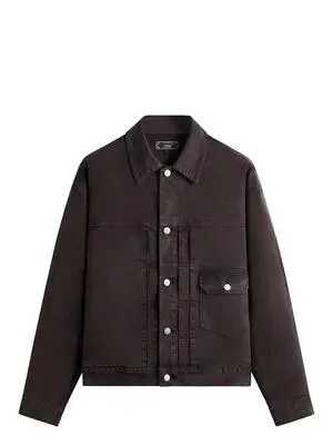 Kith Garment Dyed Alonzo Jacket 'kindling - Brown