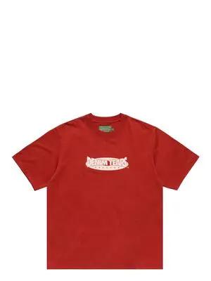 DENIM TEARS Panther Dj Tee - Red