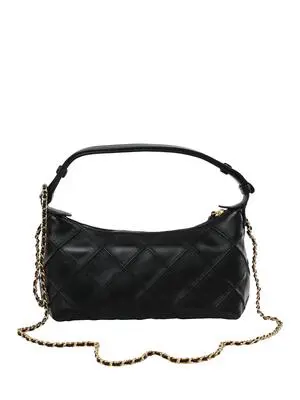Tory Burch Fleming Pochette Bag - Black