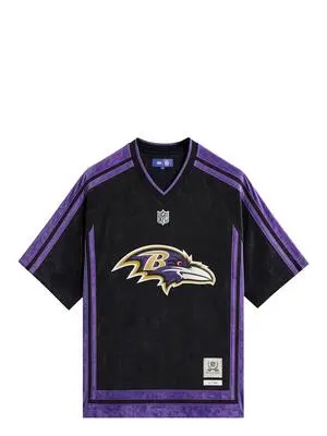 Kith X The Nfl For The Baltimore Ravens Leon Shirt - Black