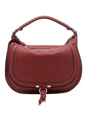 Chloé Marcie Shoulder Bag - Red