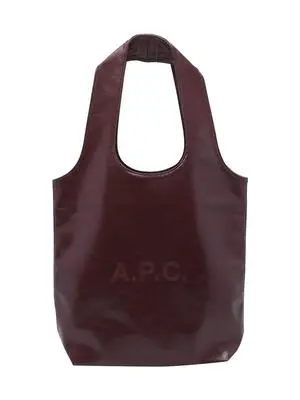 A.p.c. A.P.C. Women Small Ninon Tote Bag Red