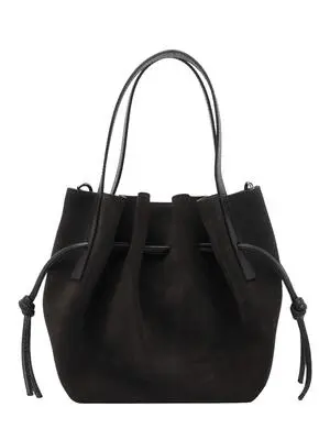 Yuzefi Mini Scallop Tote Bag - Brown