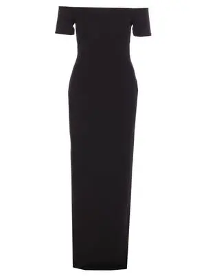 Solace London Nile Maxi Dress - Black