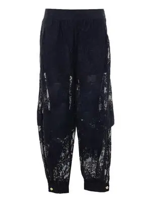 Zimmermann Luna Lace Harem Pants - Black
