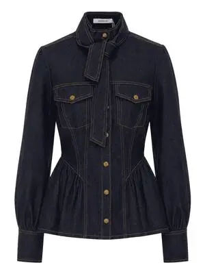 Zimmermann Denim Shirt - Blue