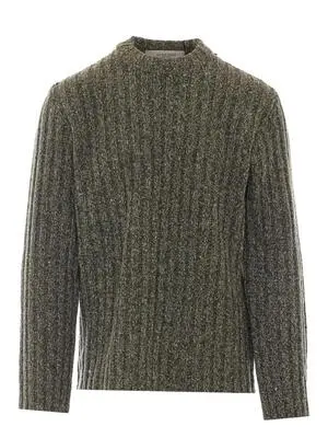 GOLDEN GOOSE Logo Sweater - Green