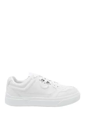 FERRAGAMO Gancini Sneakers - White