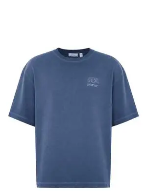 Off-White Offline Half Arrow Skate T-shirt - Blue