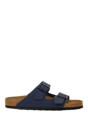 BIRKENSTOCK Birkenstock Unisex Double Strap Cork Footbed Sandals Blue