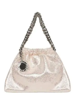 STELLA MCCARTNEY Stella Mccartney Metallic Quilted Chain Handle Shoulder Bag