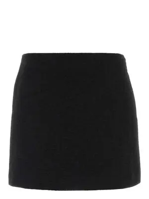 FENDI Fendi Wool Blend Mini Skirt With Cupro Lining