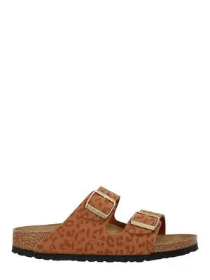BIRKENSTOCK Double-strap Footbed Sandals - Brown