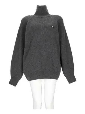 ROTATE BY BIRGER CHRISTENSEN Wool-cashmere Sweatshirt Sweater - Grey