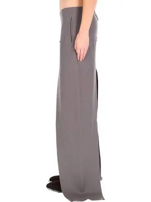 RICK OWENS Rick Owens Women's Wool Maxi Skirt With Side Slit