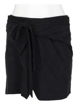 ISABEL MARANT ÉTOILE Isabel Marant Women's Cotton Wrap Mini Skirt