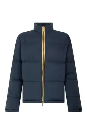 K-WAY Artur Padded Jacket With High Collar - Blue