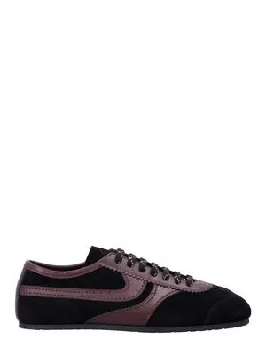 Dries Van Noten Dries Van Noten Men's Low-Top Leather Sneakers Nero