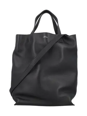 A.P.C. A. P.c. Medium Leather Tote Bag