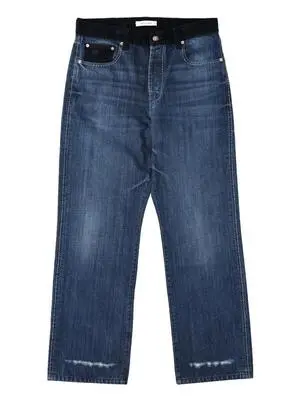 WALES BONNER 100% Cotton Jeans - Denim