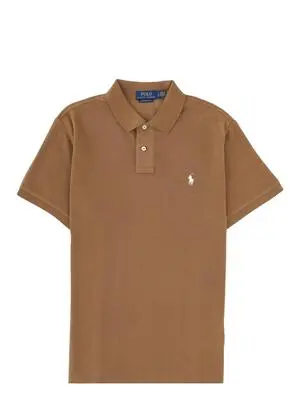 Polo Ralph Lauren Polo Ralph Lauren Men's Short Sleeve Cotton Polo Shirt Brown