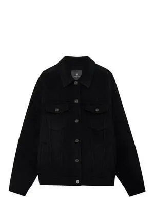 ANINE BING Rory Wool Jacket - Black
