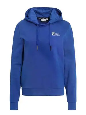 FILA Logo-print Drawstring Hoodie - Blue