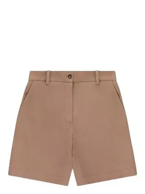 CIRCOLO 1901 Belt-loop Shorts - Neutrals