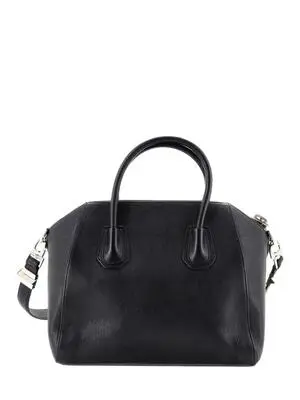 Givenchy Antigona Bag Leather Small Satchel - Black