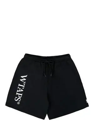WTAPS Logo-print Drawstring Shorts