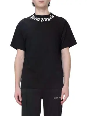 Palm Angels Logo-print T-shirt - Black