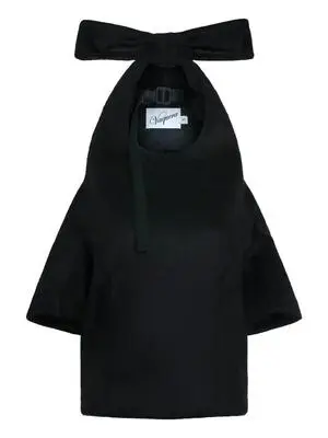 VAQUERA Bow-detail Top
