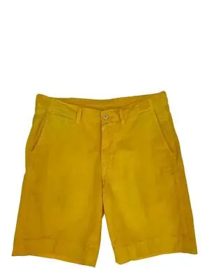 Ralph Lauren Embroidered Cotton Shorts - Yellow