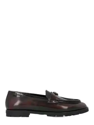 Pinko Logo-plaque Loafers - Red