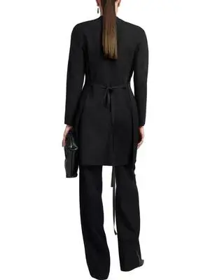 MAISON MARGIELA Tailored Collarless Mini Dress - Black