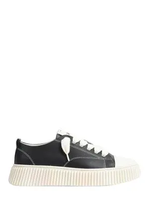 RHUN Leather Sneakers - Black