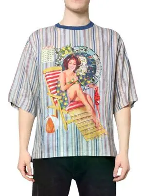 Dolce & Gabbana Graphic-print T-shirt - Neutrals