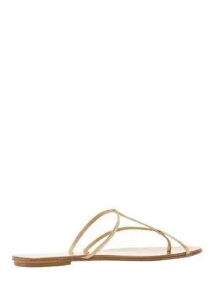 PEDRO GARCIA Estee Crystal-embellished Flat Sandals