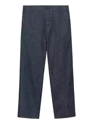 Prada Chambray Pants - Blue