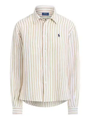 Polo Ralph Lauren Striped-pattern Shirt - White